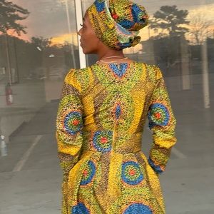 veroex | Dresses | African Clothing For Women Ankara Long Sleeve Mid ...